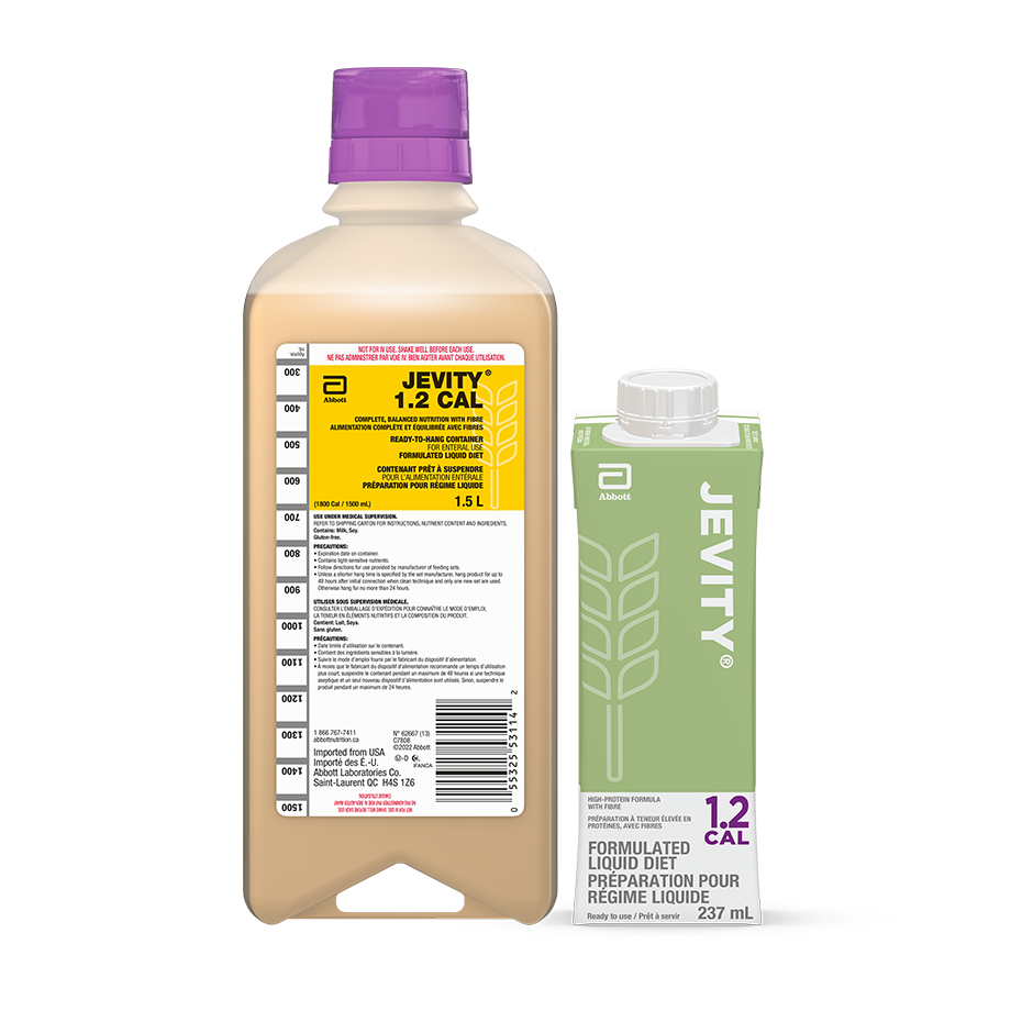 Jevity® 1.2 Cal | Abbott Nutrition Canada
